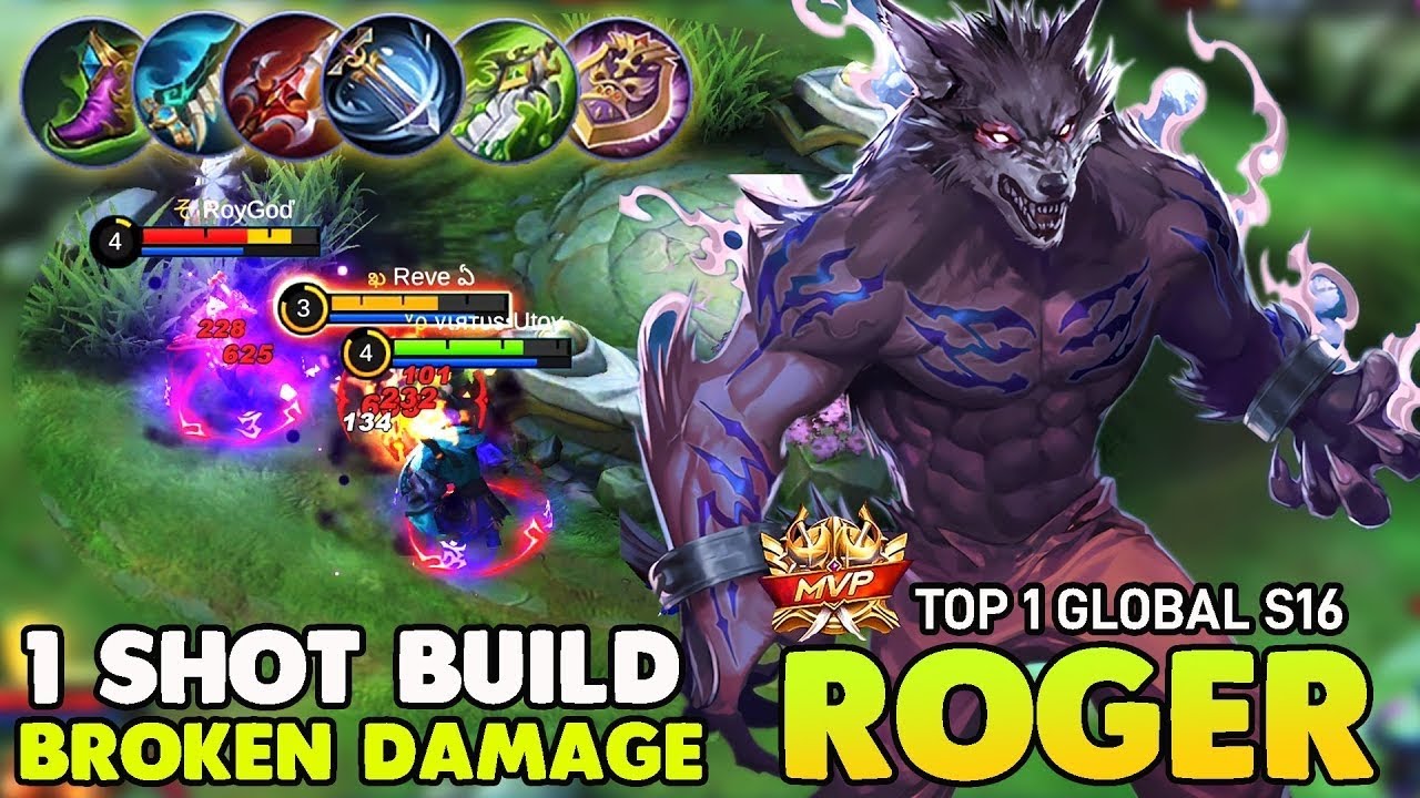 You Can't Stop Me! ROGER Best 2024 Build Deadly & Strongest -Build Top ...
