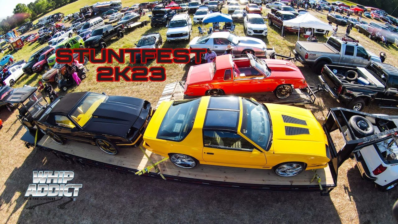 ON HIS OWN LAND! STUNTFEST 2K23 Car Show at its NEW LOCATION! Custom ...