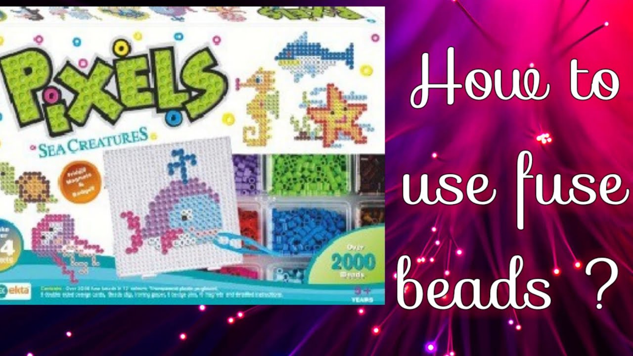 How to use fuse beads | Full tutorial | Pixel art | Aparna Bhadoria ...