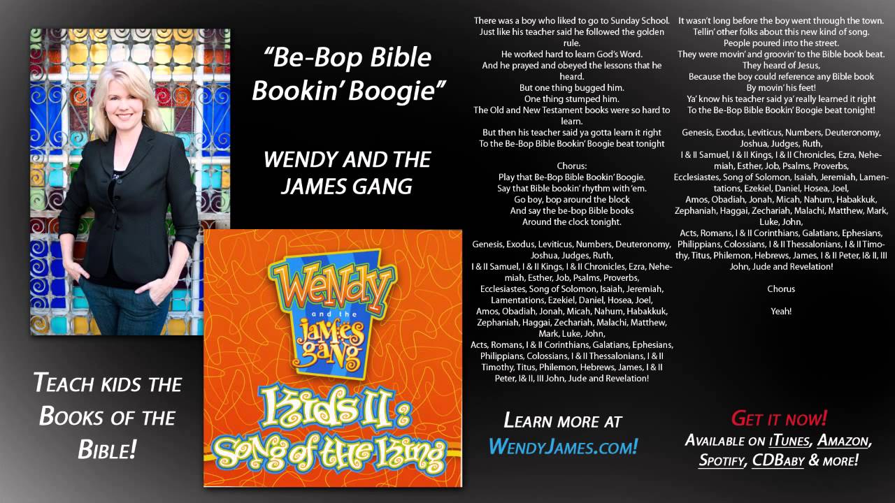 "Be-Bop Bible Bookin' Boogie" by Wendy and the James Gang - YouTube