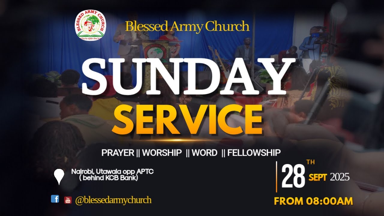 SUNDAY SERVICE||28/09/2025|| Apst Collins Ayiro - YouTube