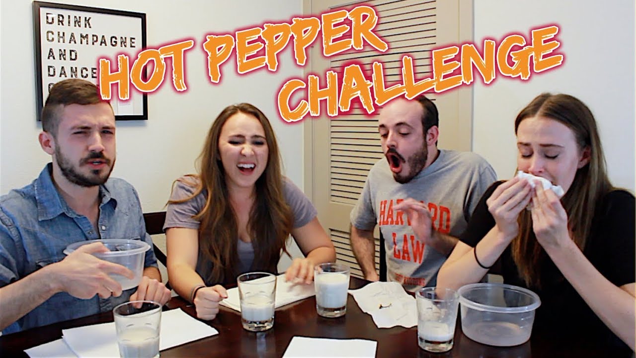 Hot Pepper Challenge - YouTube