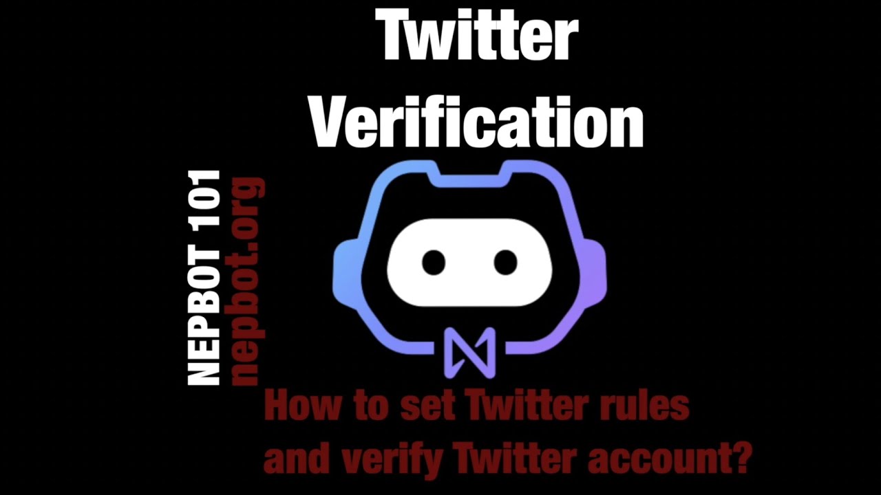 How to set Twitter rules and verify Twitter account? - YouTube