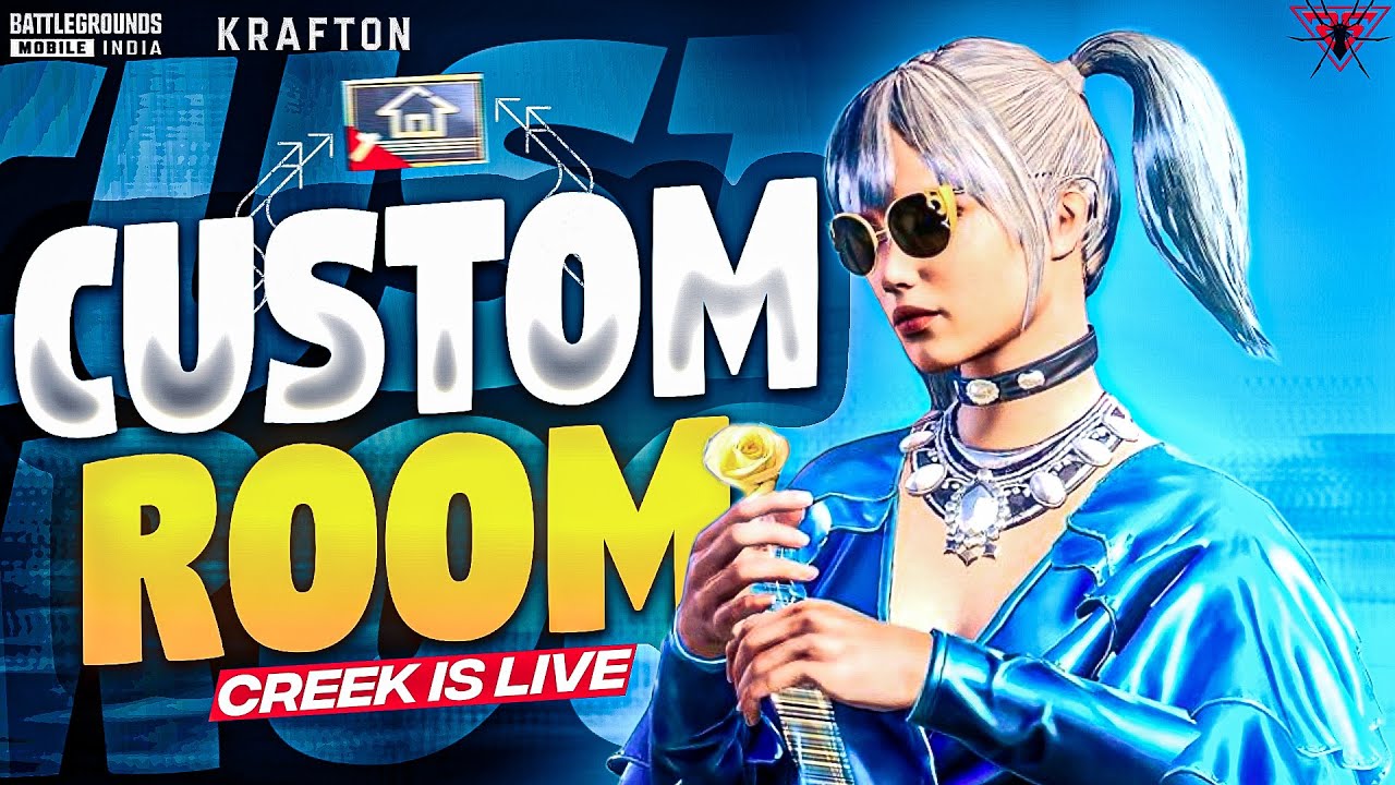 BGMI LIVE CUSTOM ROOMS 🔥| GIVEAWAY AND WIN REWARD💲 - YouTube