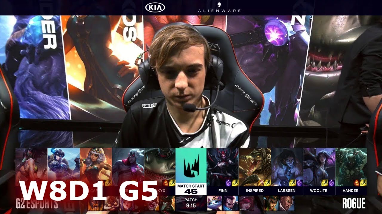 G2 eSports vs Rogue | Week 8 Day 1 S9 LEC Summer 2019 | G2 vs RGE W8D1 - YouTube