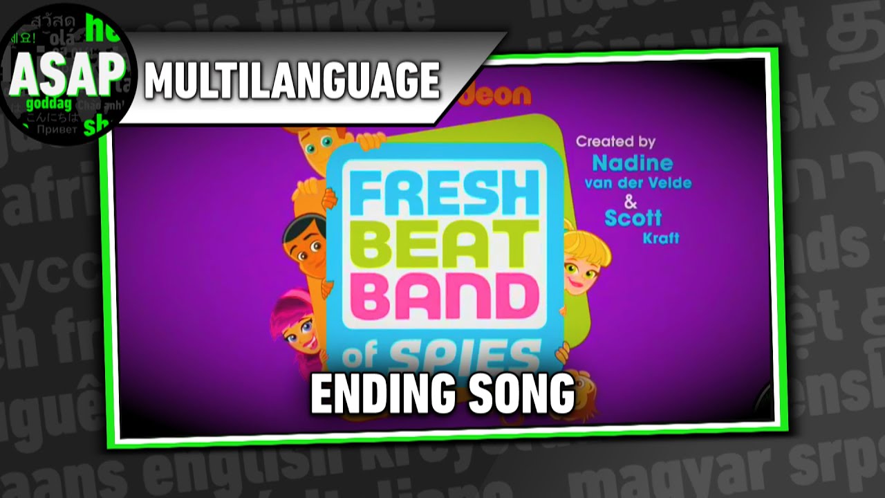 The Fresh Beat Band of Spies Ending Song | Multilanguage (Requested ...