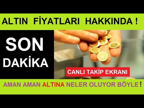 20 ARALIK 2021 ALTIN FİYATLARI BUGÜN NE KADAR GRAM ALTIN ÇEYREK ALTIN YARIM TAM ALTIN FİYATLARI