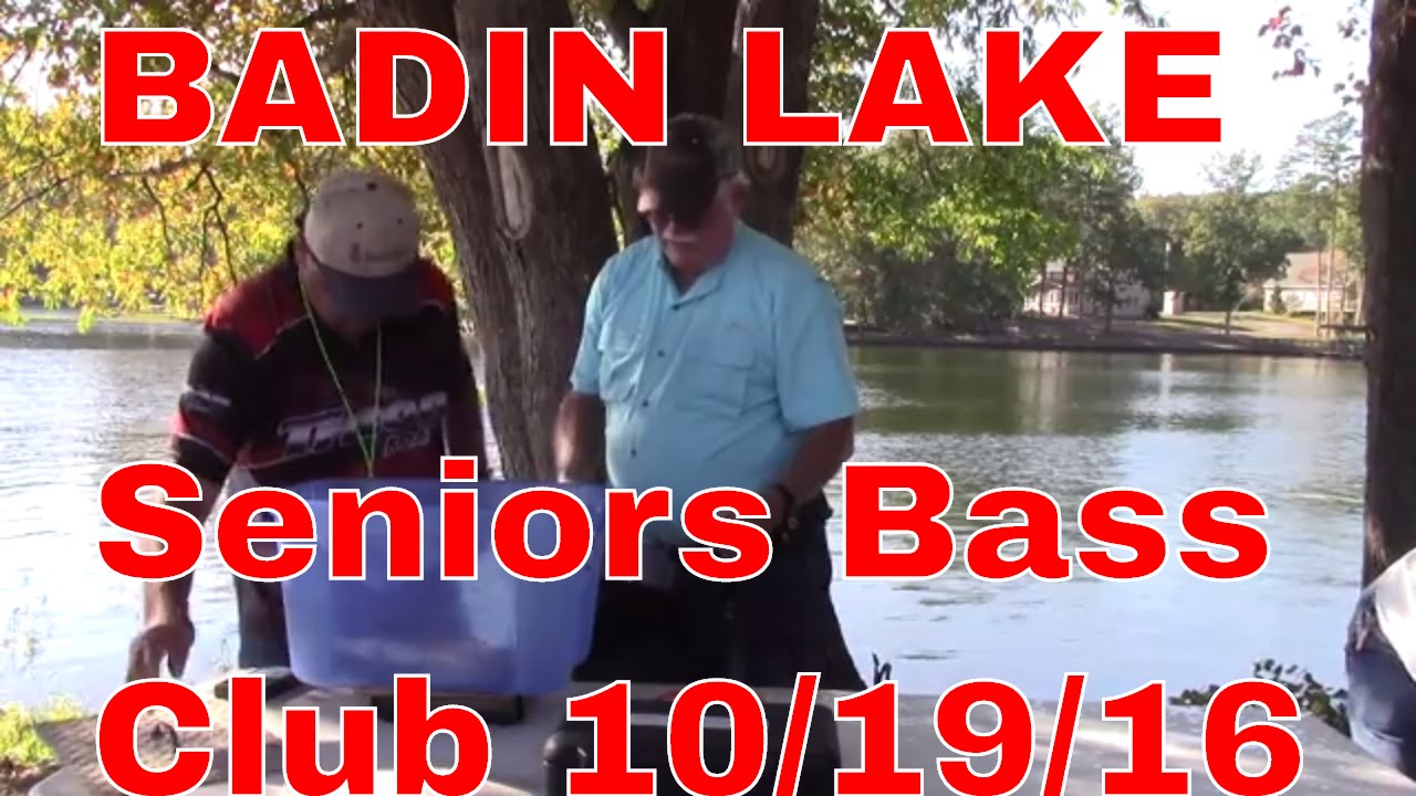 Oct 19, 2016 - Badin - Seniors Bass Club - Episode 20 - YouTube
