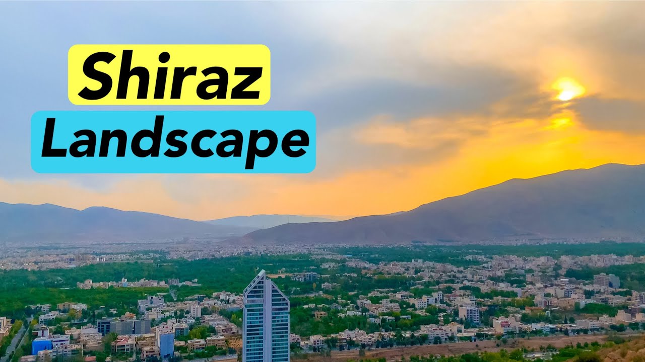 Shiraz Landscape From The Mountain - نمای شیراز از کوه قندیلی - YouTube