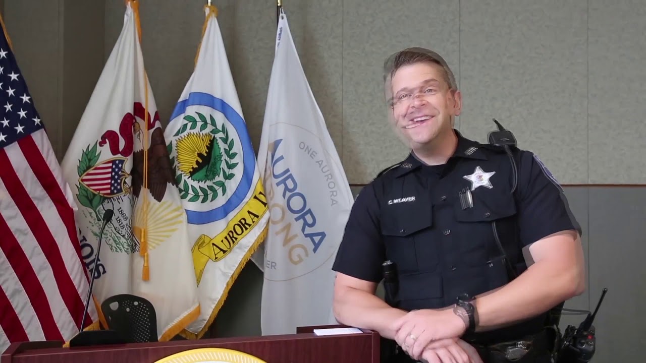 Aurora police officer makes a video - YouTube