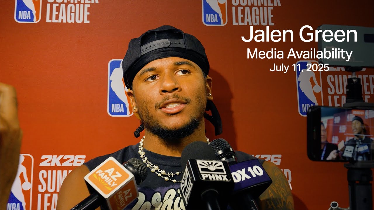 Jalen Green talks move to Phoenix and Summer League | Phoenix Suns ...