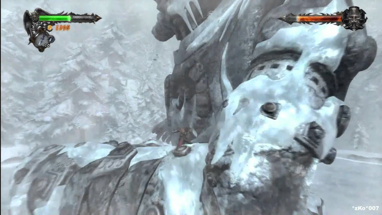 Castlevania -Lords of Shadow- Knight Mode Chapter 1 Boss - Ice Titan No ...