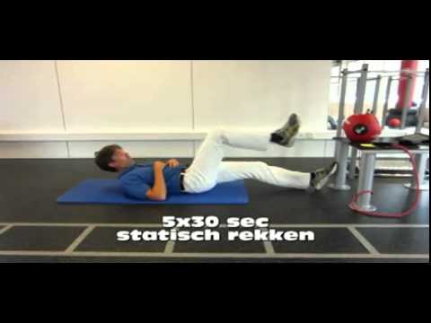 Bilspier rekken liggend na elke training - YouTube