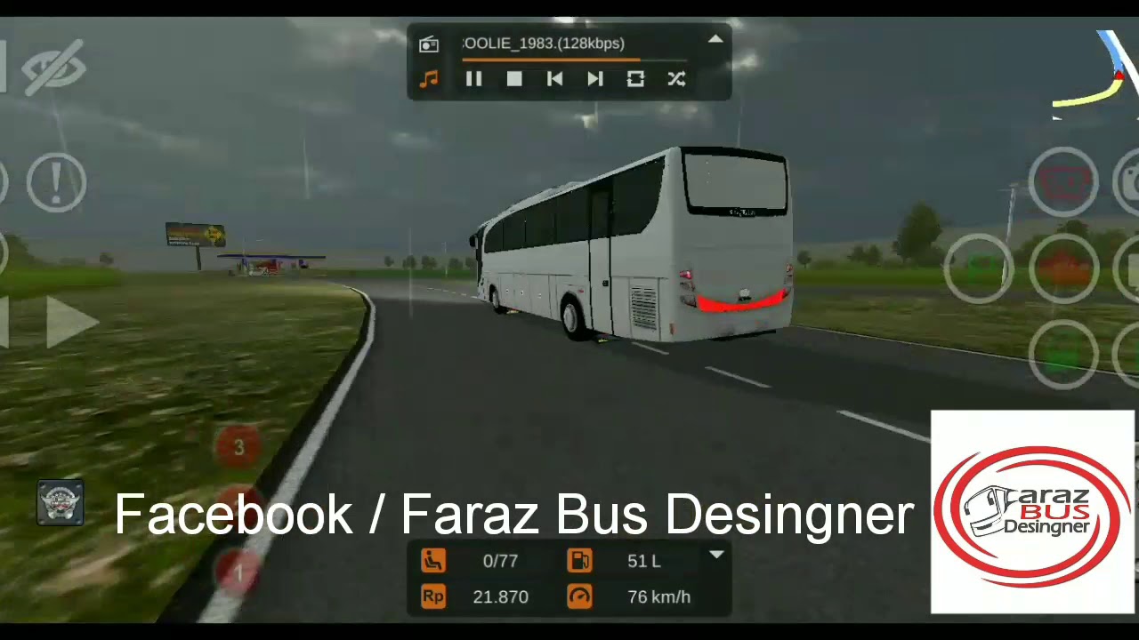Pakistan Daewoo BH120F New Mod Bus Simulator Indonesia - YouTube