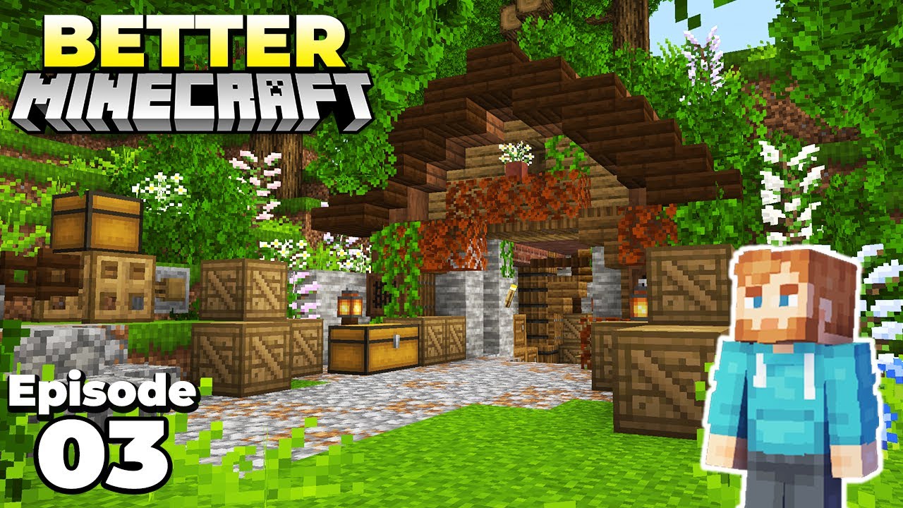 Better Minecraft : The Diamond Mine! #3 Minecraft Survival Let's Play ...