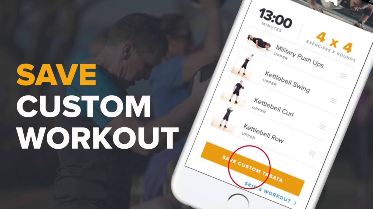 ACTIVEx App Custom Tabata - YouTube