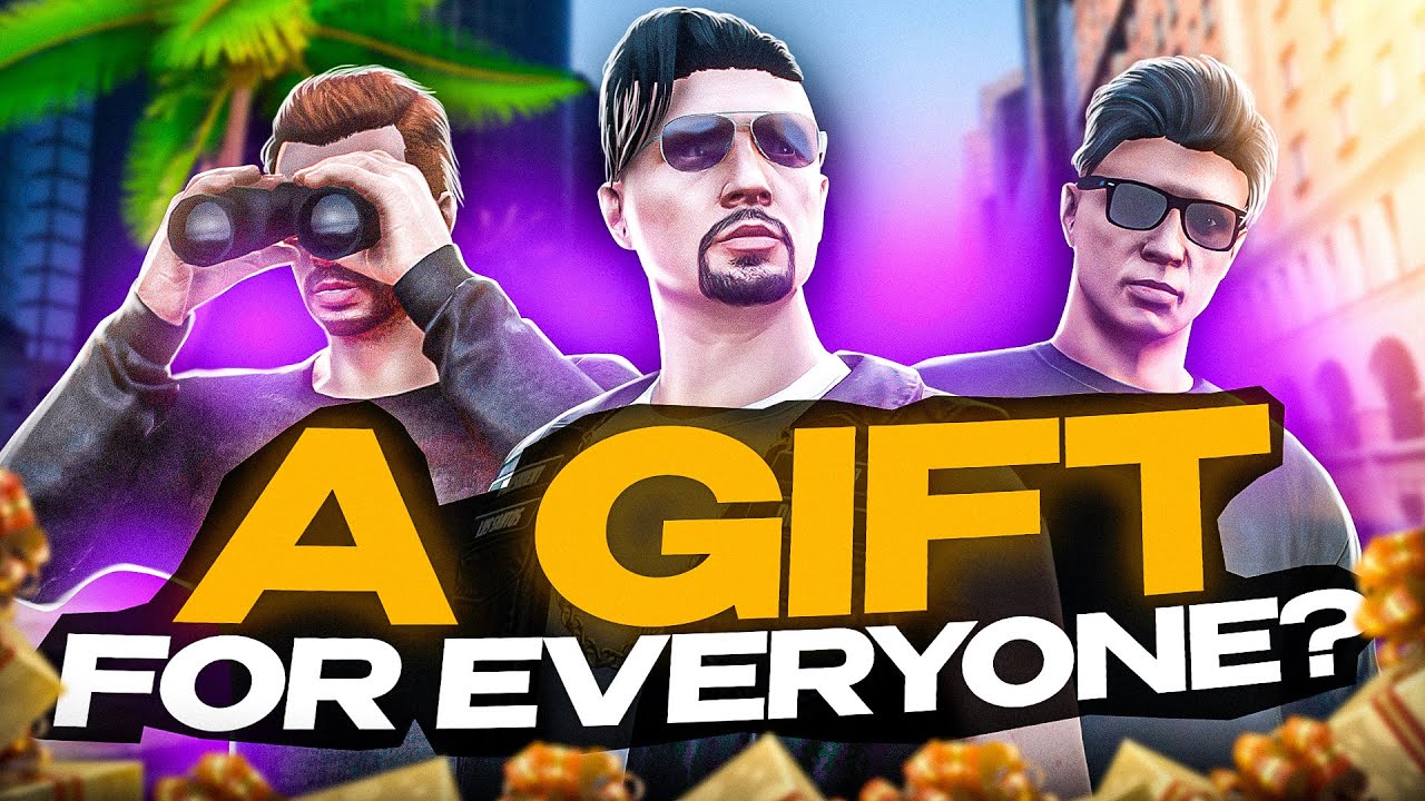 GIFTING PRESENTS TO EVERYBODY! THE MOST GLOBAL GIVEAWAY IN GTA5 RP ...