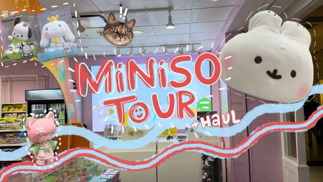 130$ HAUL & unboxing 🛍️🛒 + MINISO store tour - YouTube