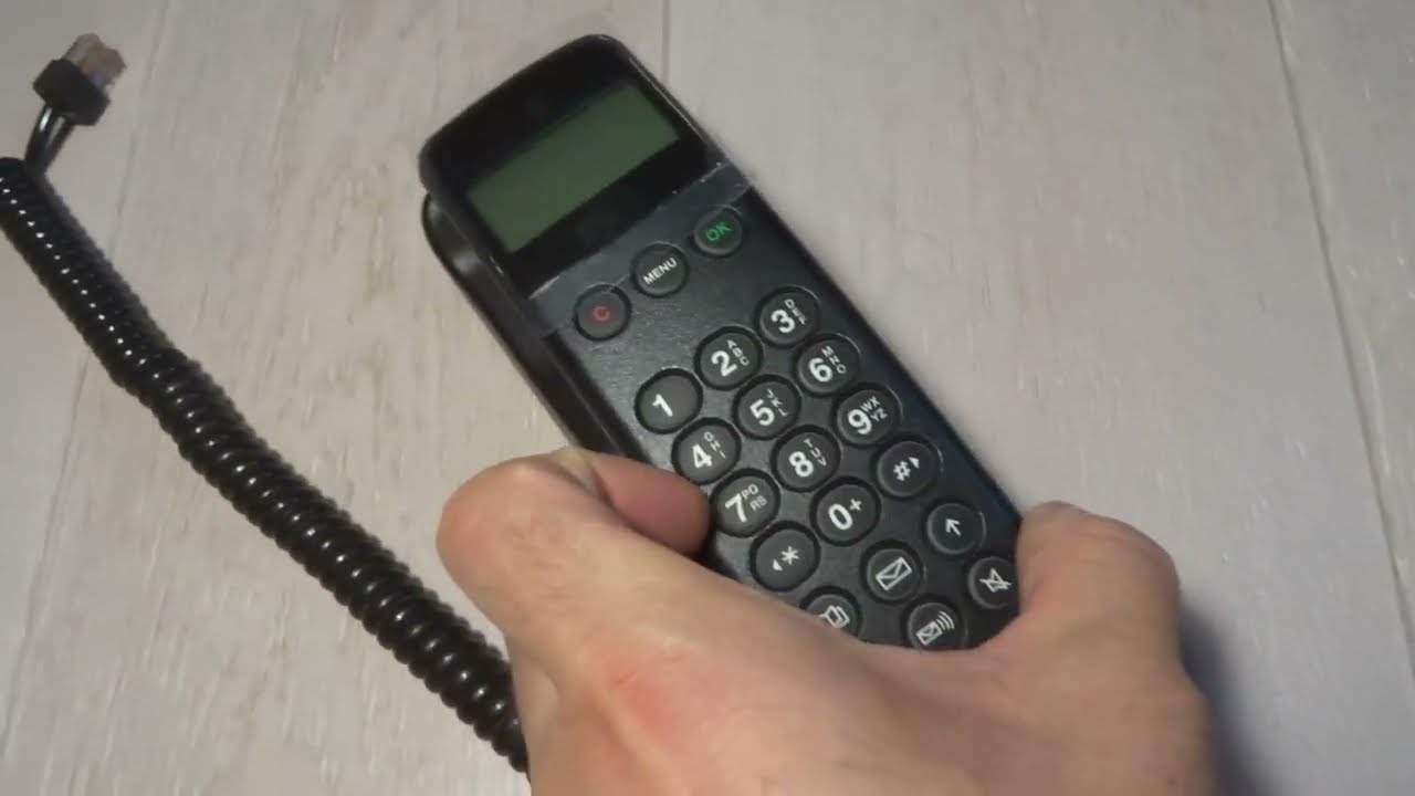 Motorola 2700 Mercedes Benz gsm car phone - preview - YouTube