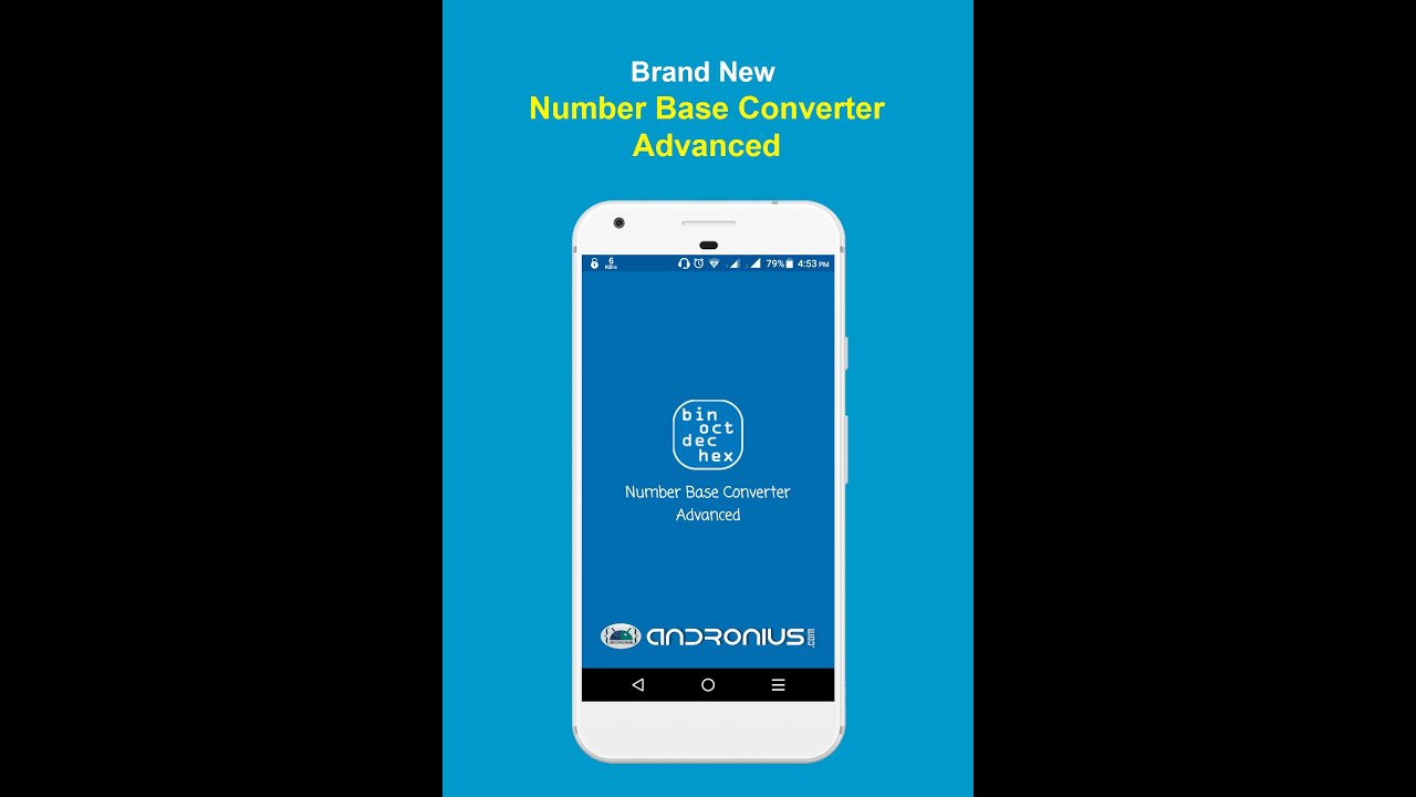 Number Base Converter Advanecd - YouTube