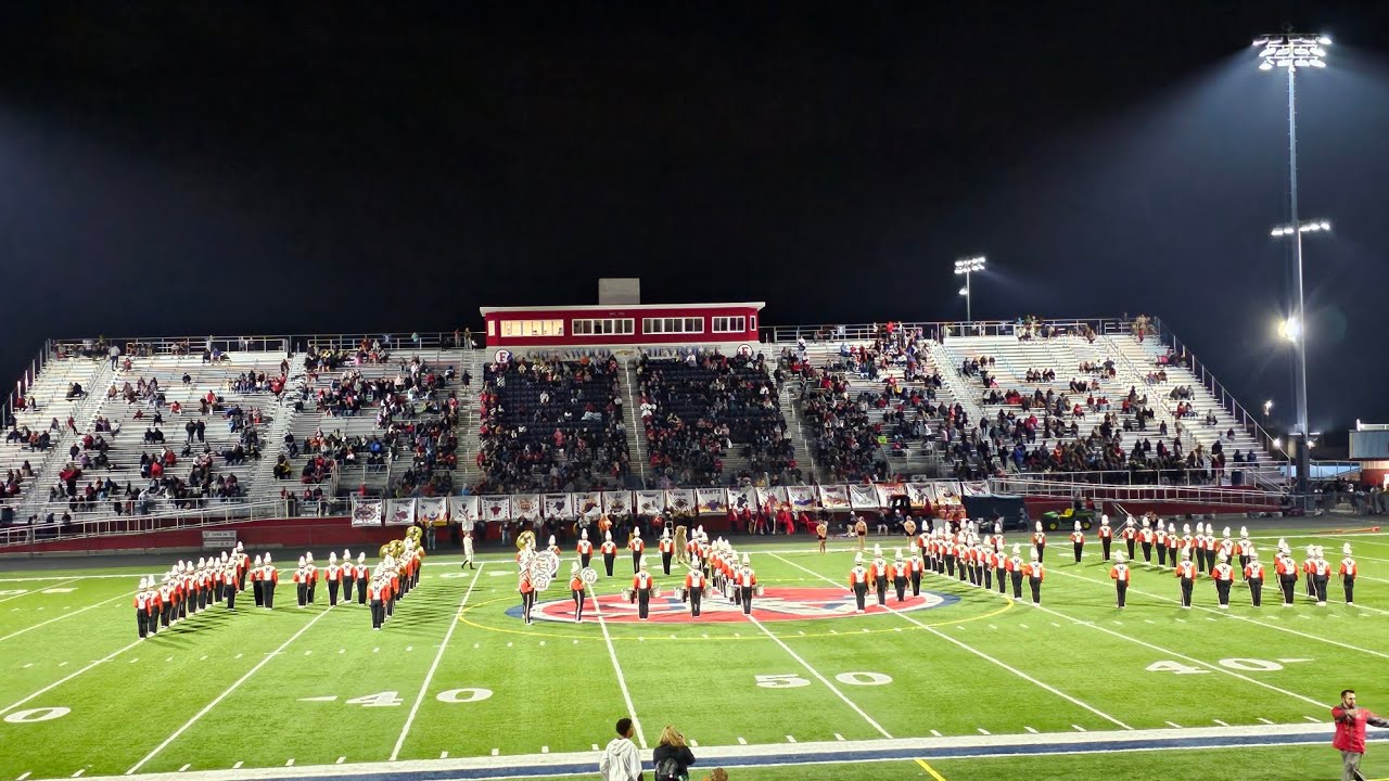 Massillon Tiger Swing Band week 8 Halftime show 2023 - YouTube
