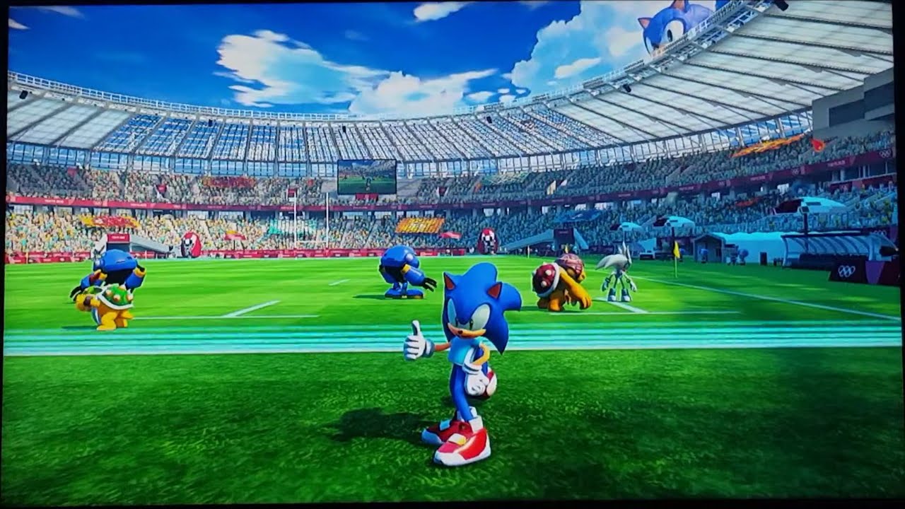 Mario & Sonic Tokyo 2020 Rugby Sevens 002 (Team Sonic) - YouTube