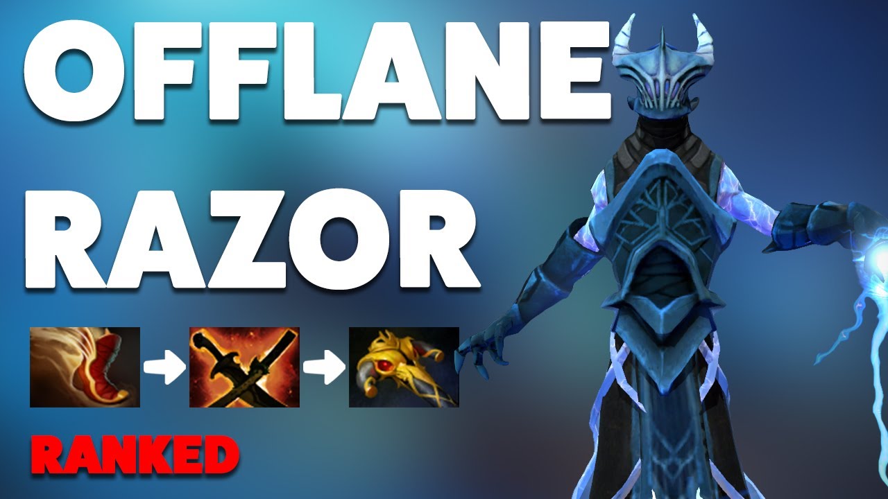 OFFLANE RAZOR - RANKED - YouTube