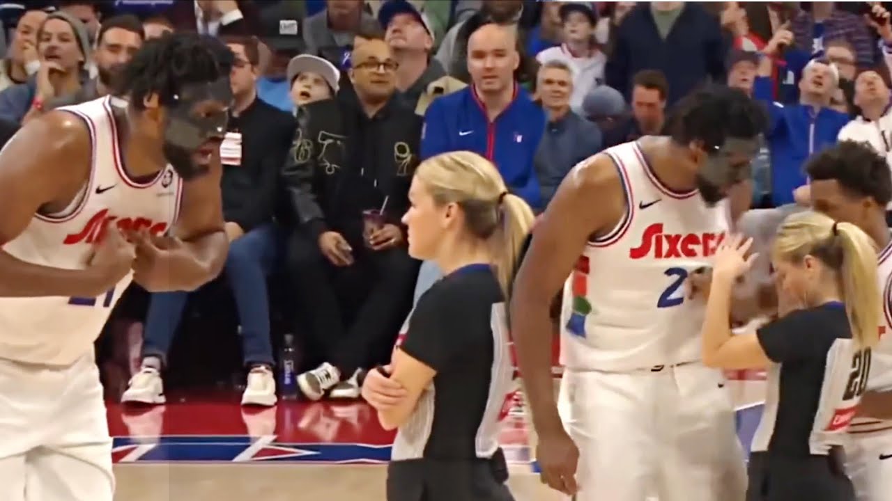 Joel Embiid Ejected! Heated Clash with Ref Shakes Up Sixers Game” - YouTube