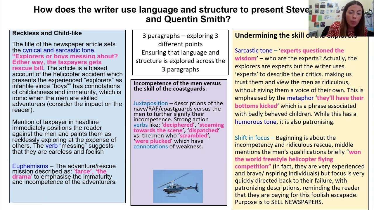 IGCSE English Language Anthology - Explorers or Boys Messing About ...
