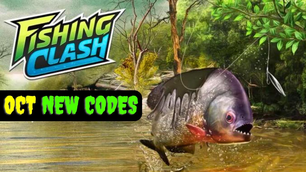 OCTOBER NEW FISHING CLASH GIFT CODES 2023 | LATEST FISHING CLASH CODES ...