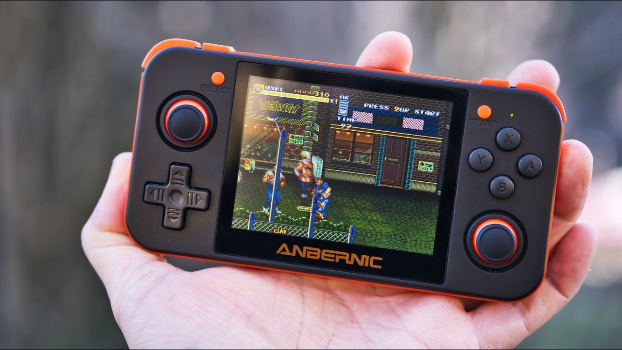 Retour sur un mois avec, la Anbernic RG350 - YouTube