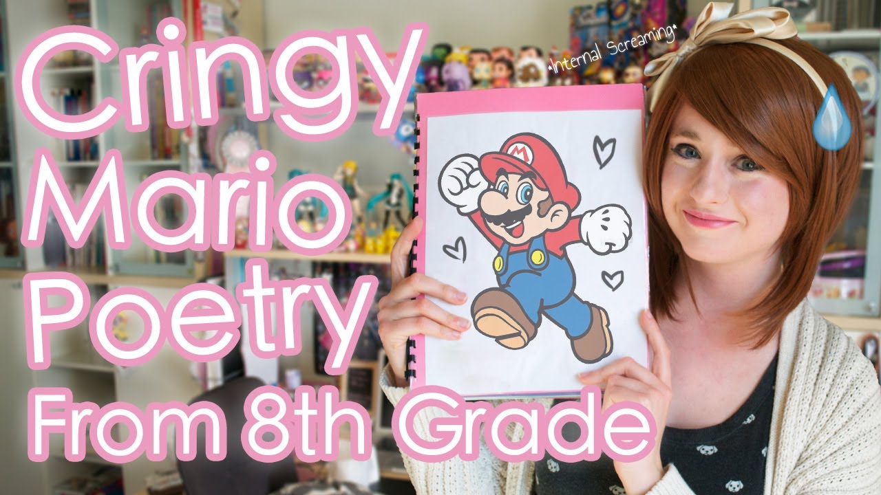 Reading My Cringy Mario Poetry from 8th Grade | AnyaPanda - YouTube