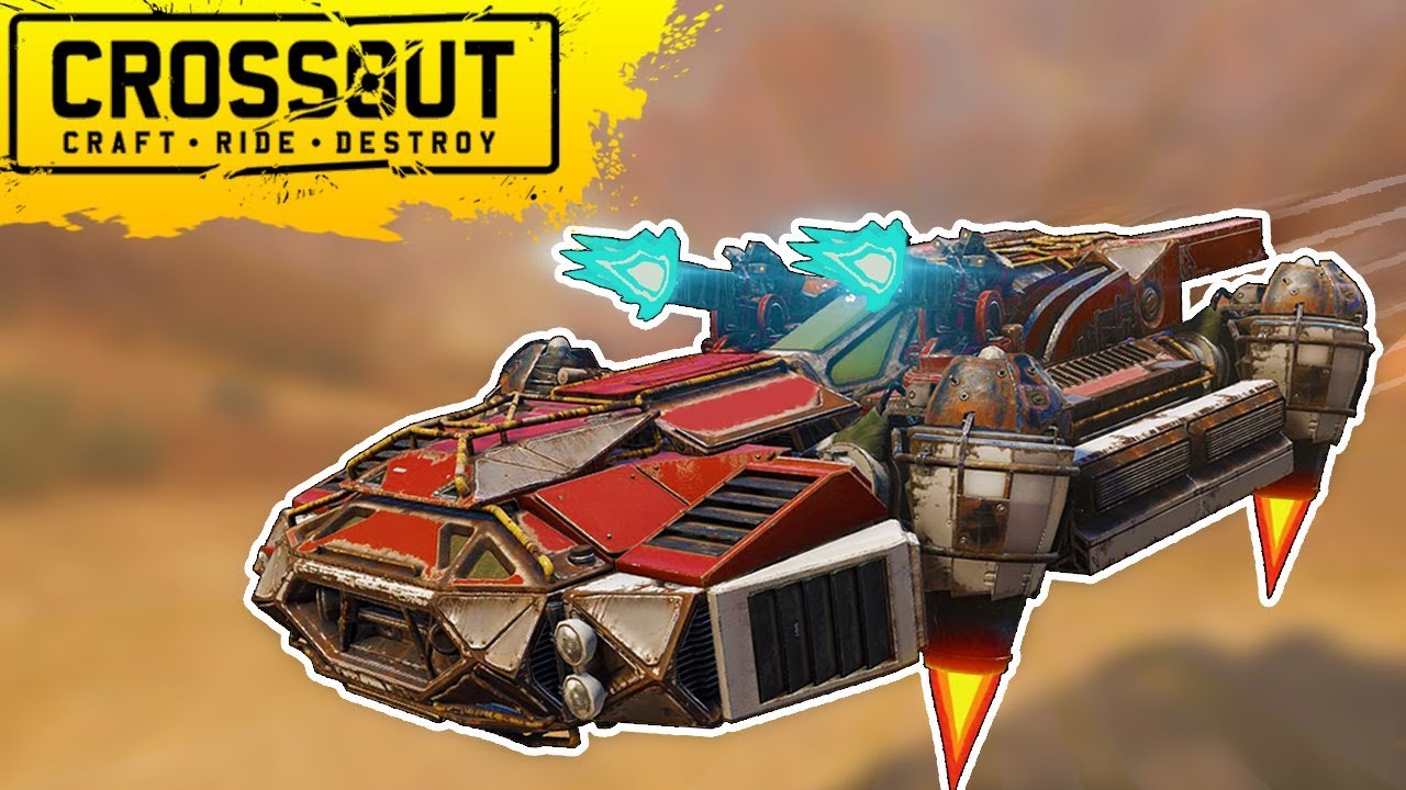 Flying ATTACK Vehicle in Crossout | The Inventor - YouTube