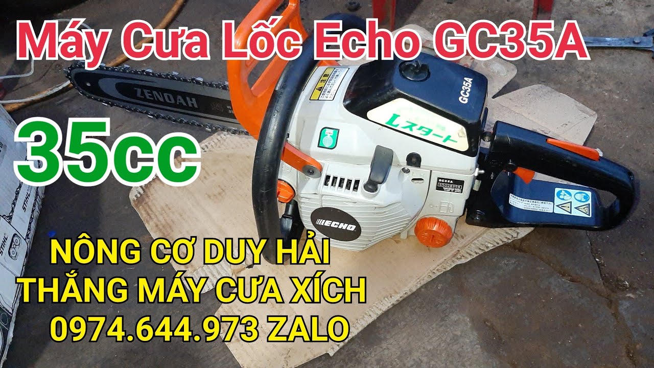 Echo GC 35A - Máy cưa bãi Echo Gc35A Hàng đẹp xuất sắc LH 0974644973 zalo #EchoGC35A #128 - YouTube