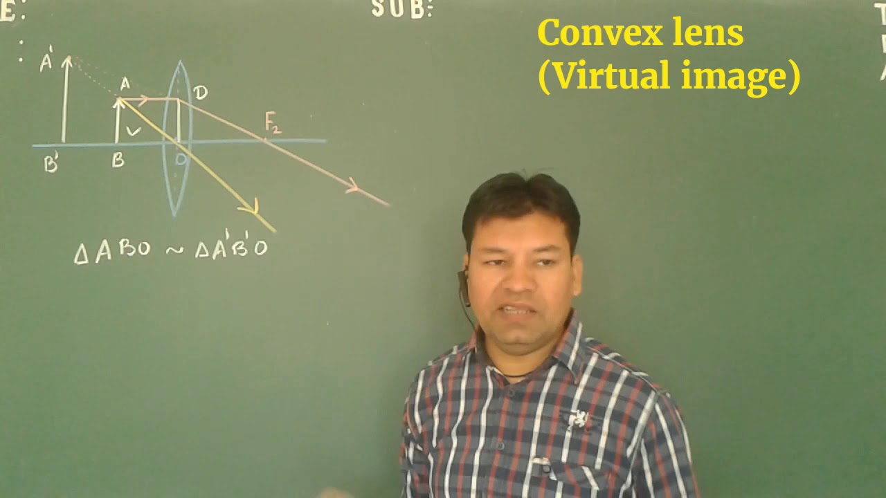 Lens formula Derivation Class 12th ll Ray optics part 4 - YouTube