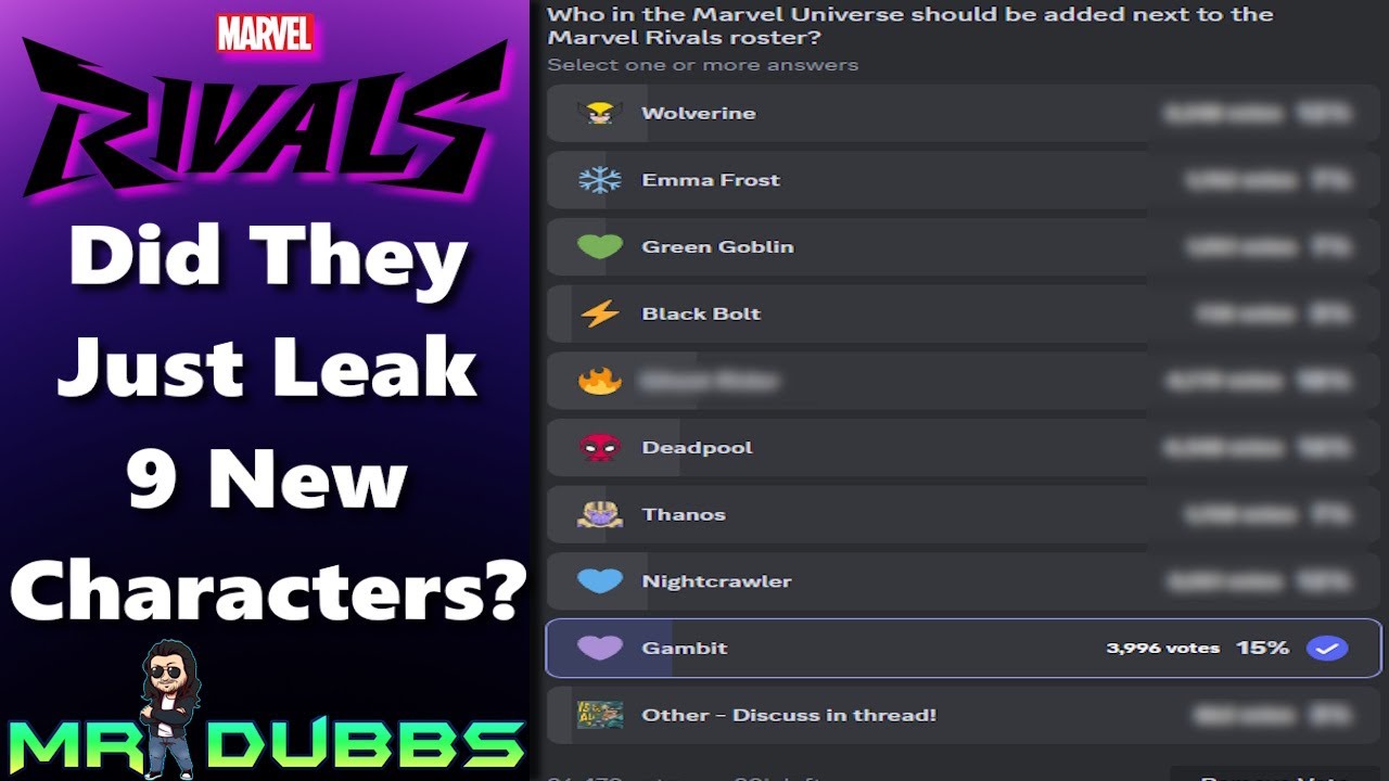 Marvel Rivals | New Characters Incoming! Vote Now! - YouTube