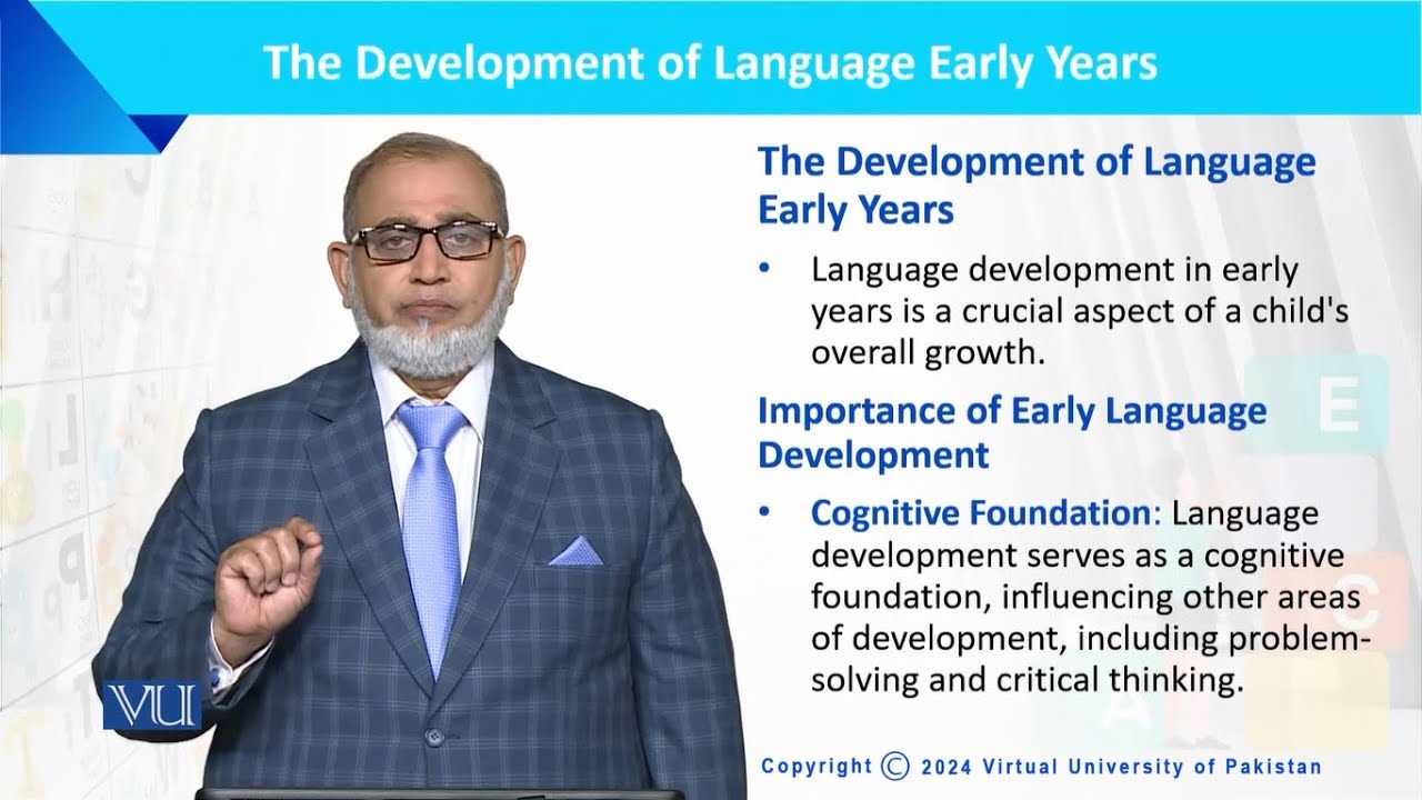 The Development of Language Early Years | Language Development of the ...