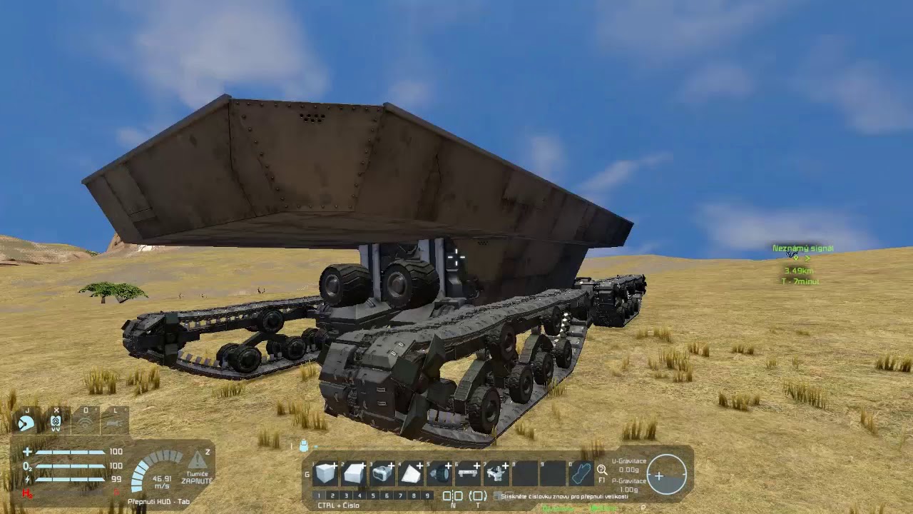 Space engineers timelapse: building crawler with caterpillar tracks ...