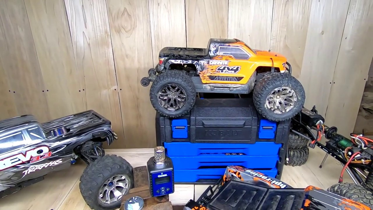 My rc car collection traxxas hpi redcat arrma - YouTube