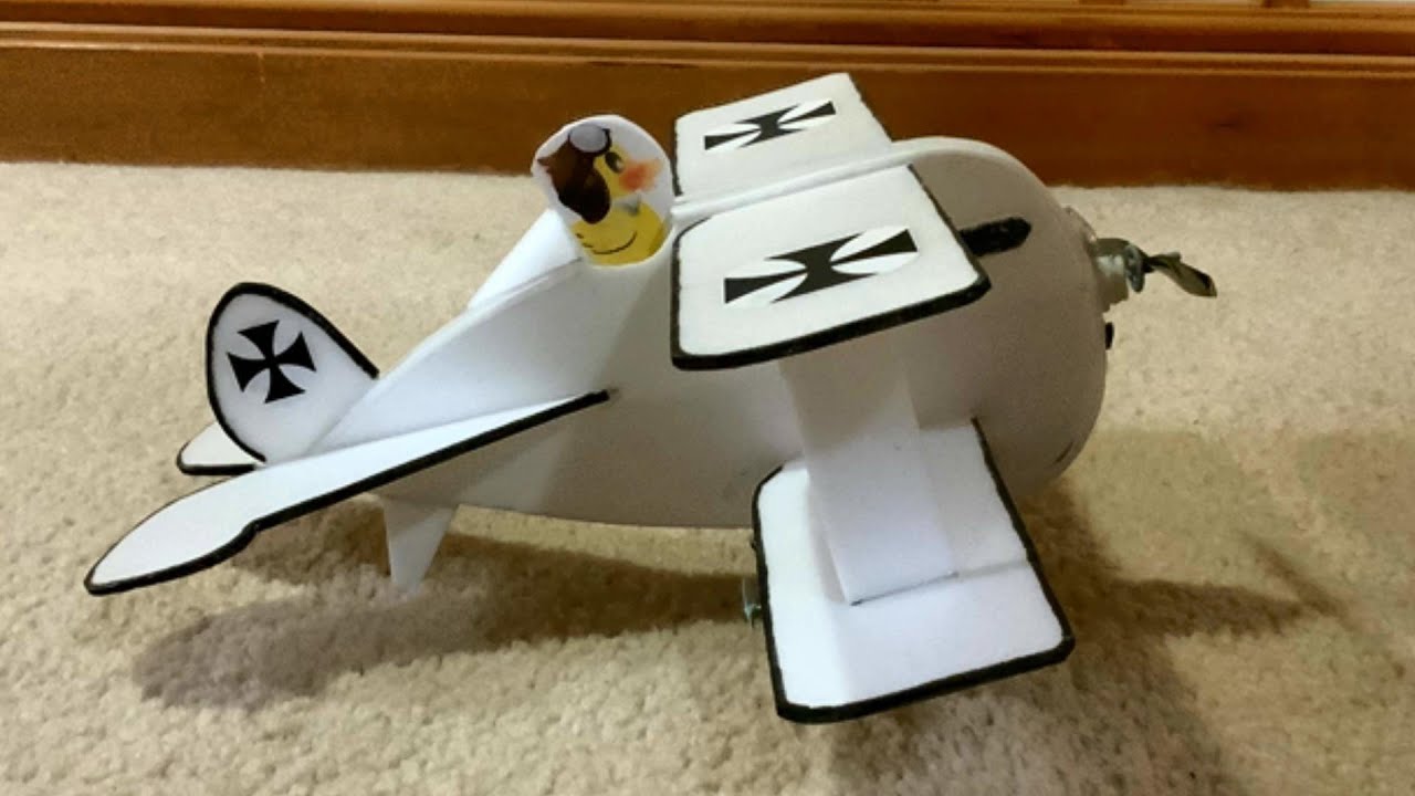 DFW T.28 Floh 1s Differential Thrust Flight - YouTube