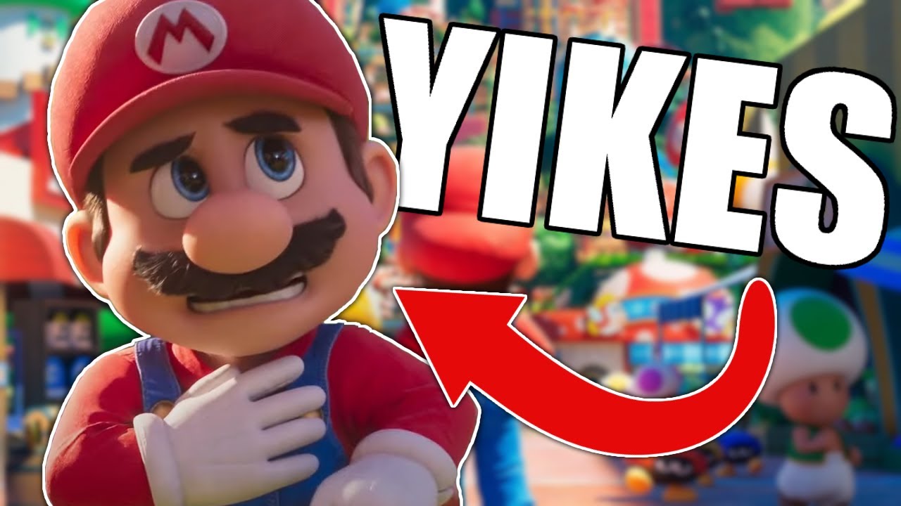The Mario Movie is AWKWARD - YouTube