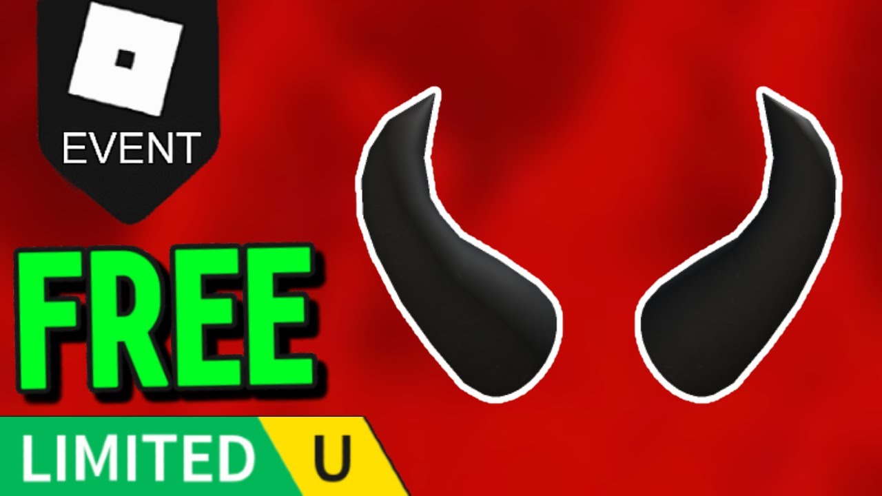 How To Get Black Devil Horns in FREE UGC AFK (ROBLOX FREE LIMITED UGC ...