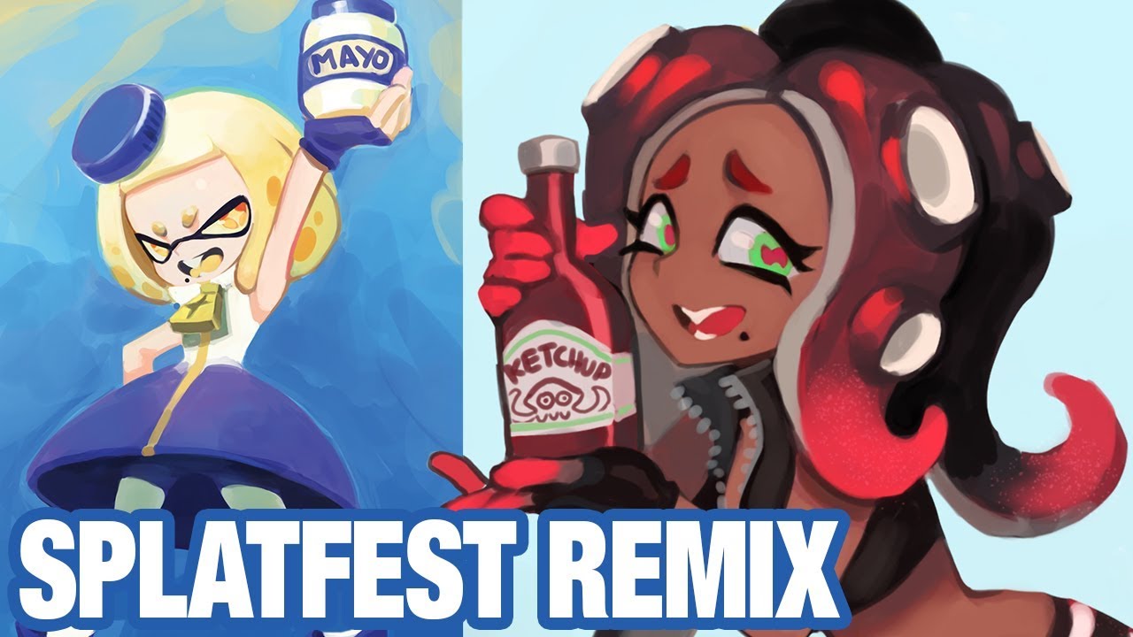 Splatoon 2 Remix Dj CUTMAN Color Pulse (Off The Hook Splatfest Theme ...