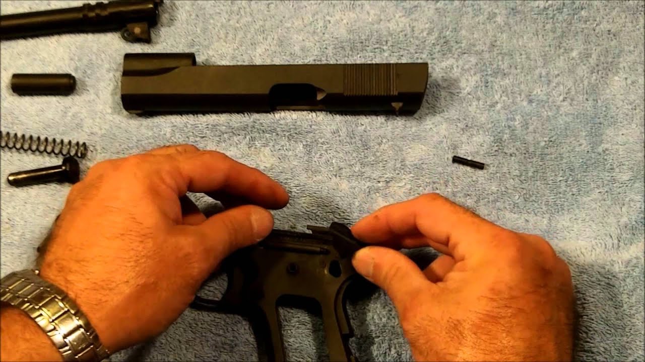 1911: Detailed Look at the Rock Island GI Model - YouTube
