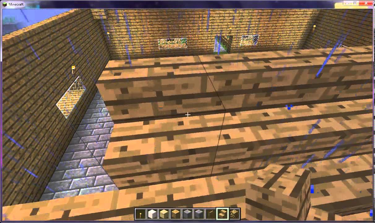 Minecraft speed build: Basic house - YouTube