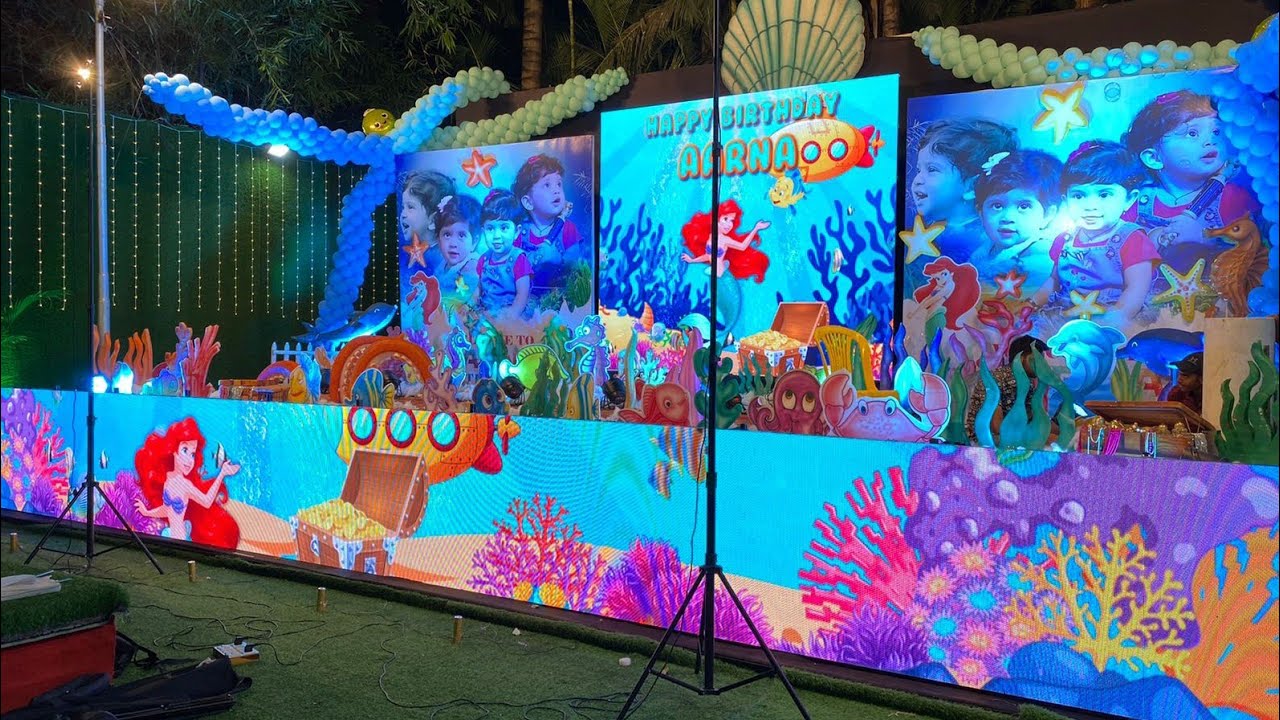 mermaid | water theme decorations | under water theme party decorations ...