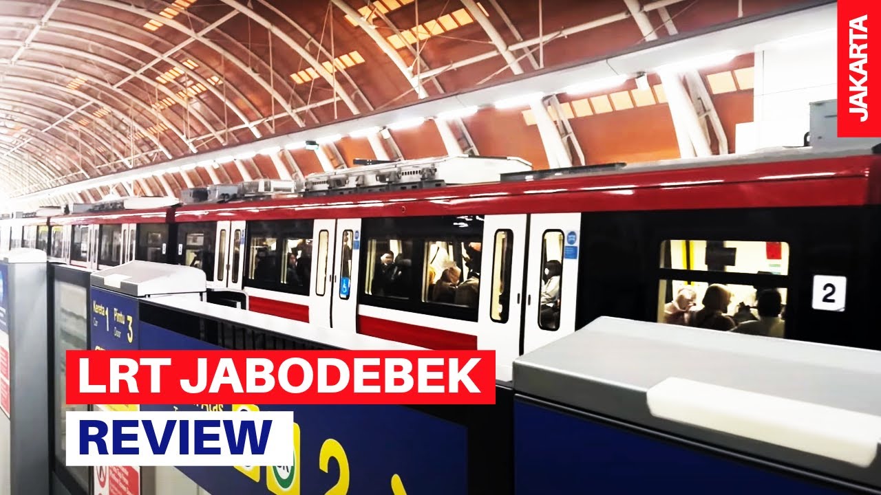 Pertama Kali Naik LRT Jabodebek (Jakarta-Bogor-Depok-Bekasi) - YouTube