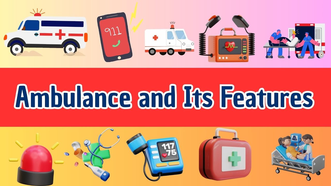 What is an Ambulance? 🚑 | Fun Emergency Vehicle Lesson for Cambridge ...