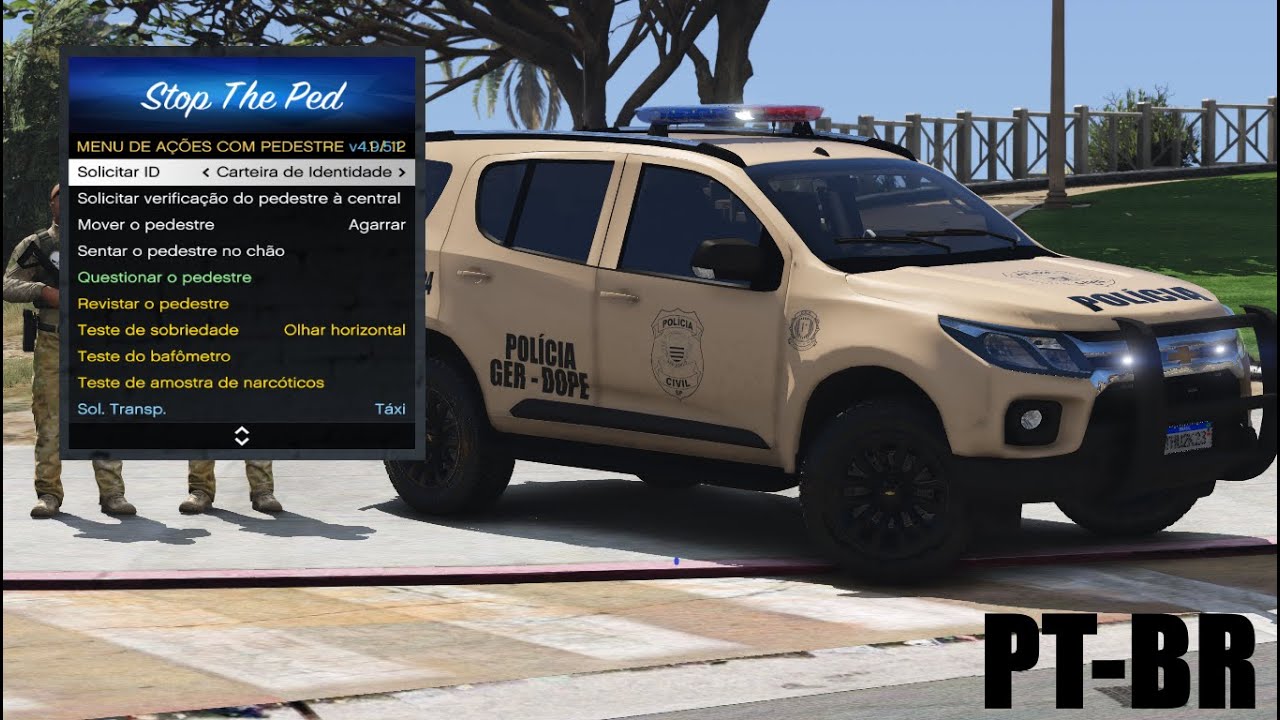 DOWNLOAD E INSTALAÇÃO STOP THE PED ATUALIZADO EM PT-BR | GTA 5 MODS ...