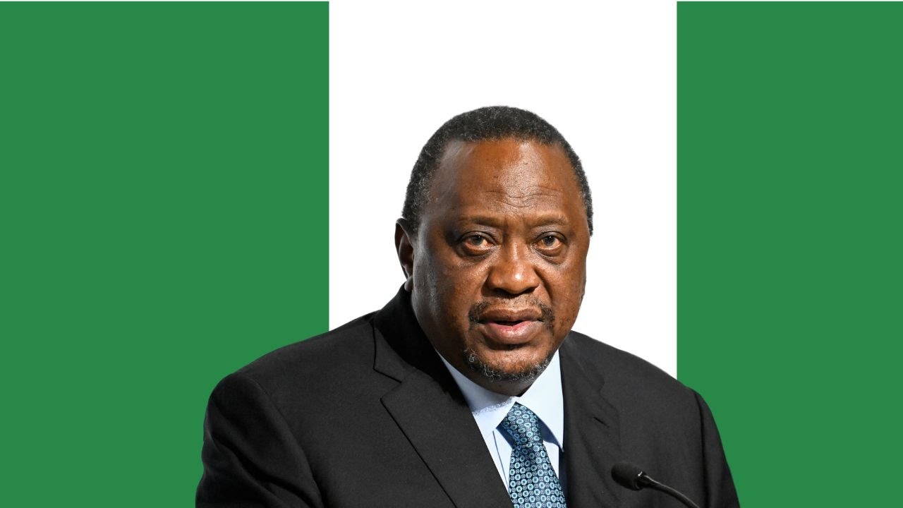 Former Kenyan president Uhuru Kenyatta arrived in Nigeria to lead AU ...